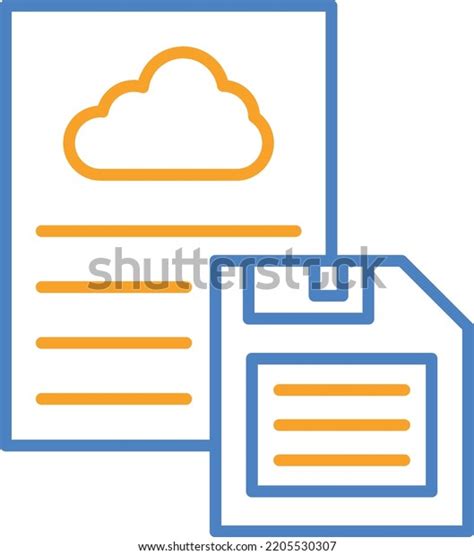save file vector icon can be stock vector royalty free 2205530307