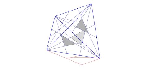 Inside The Tetrahedron Moving Geometry