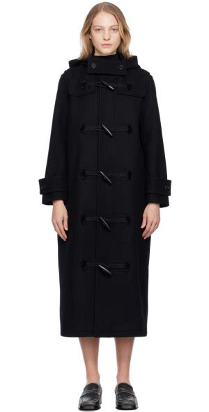 We11done Black Toggle Coat