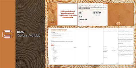 👉 differentiation of exponential and logarithmic functions