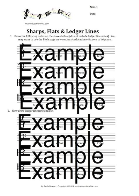 Music Theory Worksheets