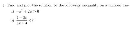 Solved Find And Plot The Solution To The Following Chegg