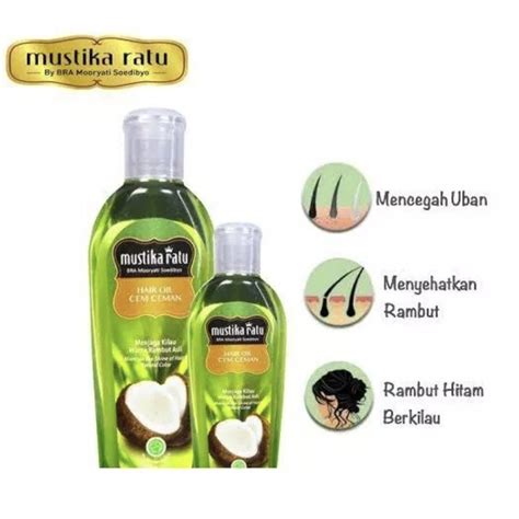 Jual Mustika Ratu Hair Oil Cem Ceman Shopee Indonesia