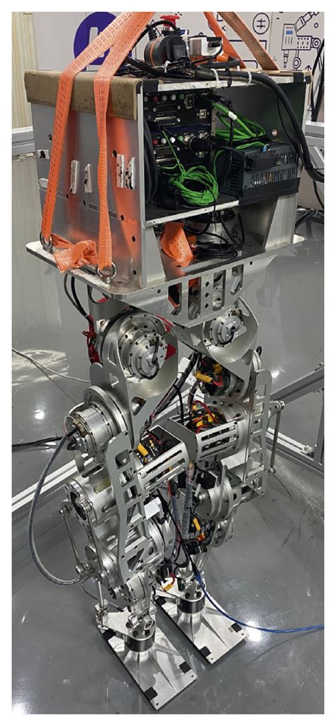 Biped Robot For Experiment A Front View B Side View C Oblique