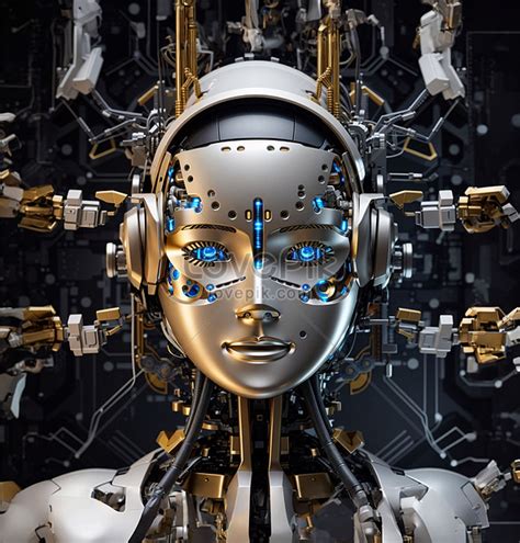 image of a robot representing advanced technology and artificial