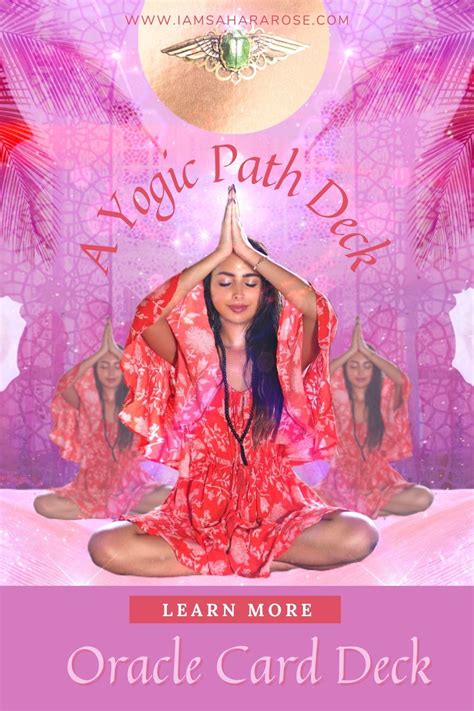A Yogic Path Oracle Deck 54 Card Deck With Guidebook By Sahara Rose Deck Of Cards Ayurveda