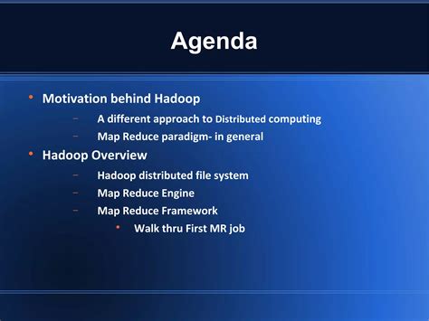 Apache Hadoop Hdfs And Map Reduce Overview Ppt