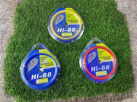 Blue Yellow And Red Polyester Badminton String Model Name Number Hi88 At Rs 55 Piece In Jalandhar