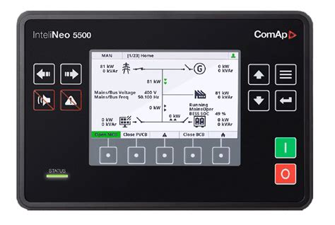 Inteligen 500 G2 Comap Multi Generator Control Servintel International