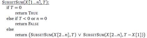 sum of sub sets problem using backtracking bunksallowed
