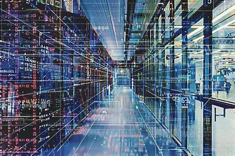 Abstract Visualization Of Data And Connectivity Premium Ai Generated