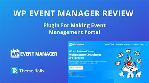 Wp Event Manager Review Plugin For Making Event Management Portal Themerally