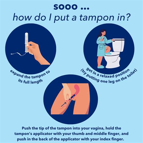 How To Insert A Tampon Step By Step