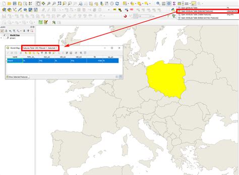Getting The Attributes Of Particular Polygon In QGIS Geographic Information Systems Stack Exchange