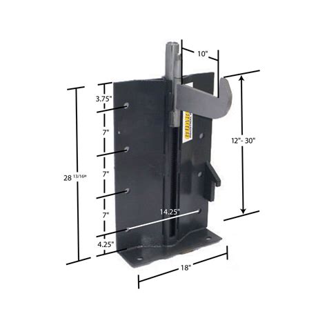 Guardian Manually Operated Rig Truck Restraint For Loading Dock