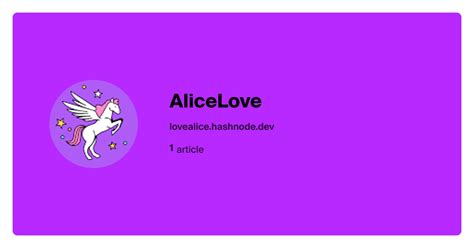 Alicelove
