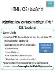 Master HTML CSS And JavaScript Create Stunning Web Pages And Course Hero