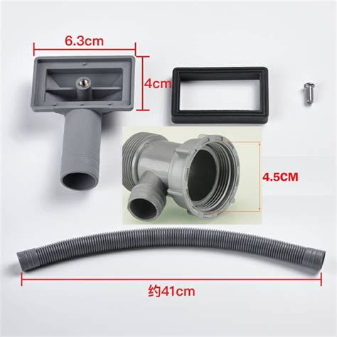 Kitchen Sink Overflow Accessories Square Overflow Part Interface Connection Overflow Pipe
