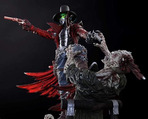 Gunslinger Spawn Fan Art Zbrushcentral