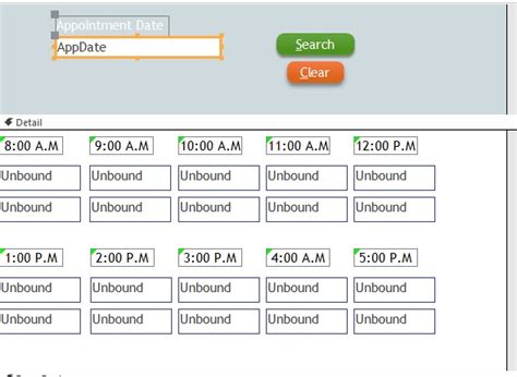 Vba To Search Appointments Based On Date Access World Forums