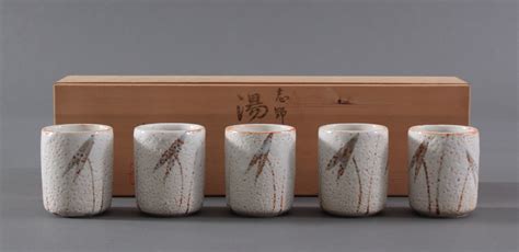 5 Tee Becher Aus Japan Badisches Auktionshaus
