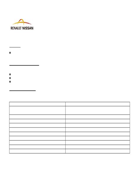 Production Capacity Plan For Renault Nissan Pdf