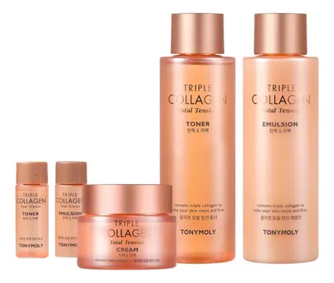 Tony Moly Triple Colageno 5 Piezas Momento De Aplicación Día Noche