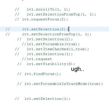 Android How To Programmatically Click Select Tap A Listview Item