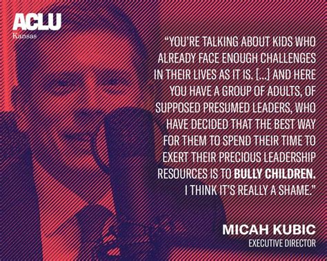 Mark E Mccormick On Linkedin Aclu Of Kansas Prepared To Challenge Legislatures Attacks On