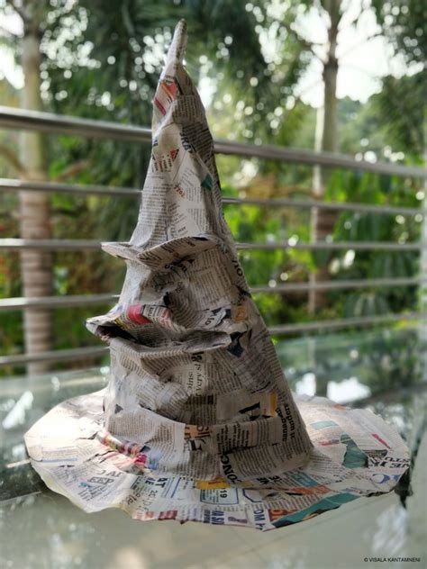 How To Make A Sorting Hat Prop Harry Potter Sorting Harry Potter Diy Harry Potter Crafts