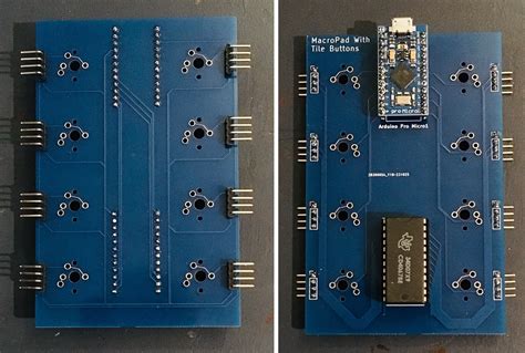 Macropad With Tile Holder Buttons Pcb Edition