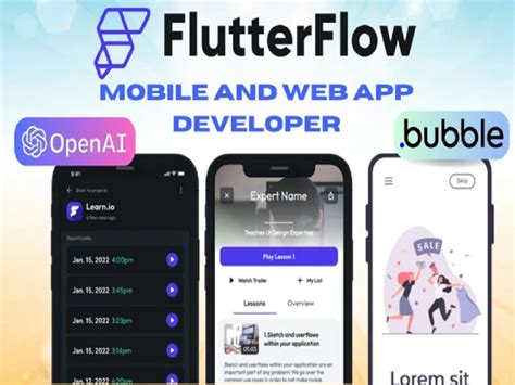 Bubble App Bubbleio Adalo Flutterflow Wix Website Design Wix Redesign Upwork