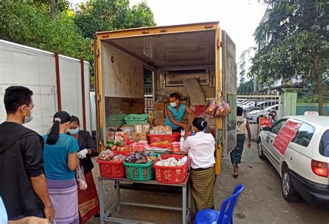 ရန်ကင်းမြို့နယ်တွင် သား၊ငါး ဟင်းသီးဟင်းရွက်များနှင့် စားသောက်ကုန်မ