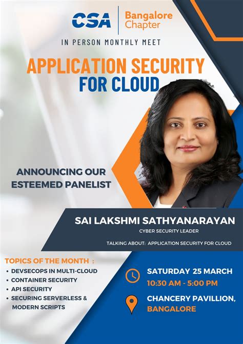 Cloud Security Alliance Bangalore Chapter On Linkedin Csa Csabangalore Cloudsecurityalliance