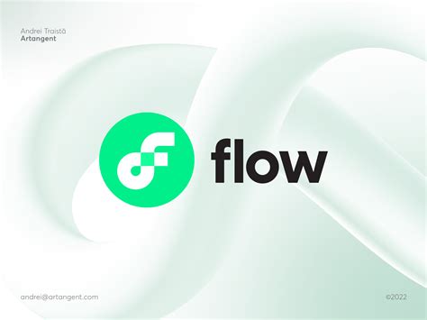 Flow Blockchain Logo Design Electronics Logo Design Logo Design
