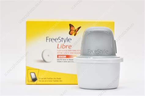 Glucose Monitoring Kit With Subcutaneous Sensor Stock Image C033