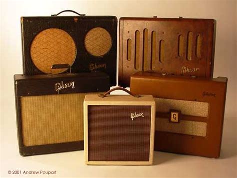 Vintage Gibson And Fender Amplifiers