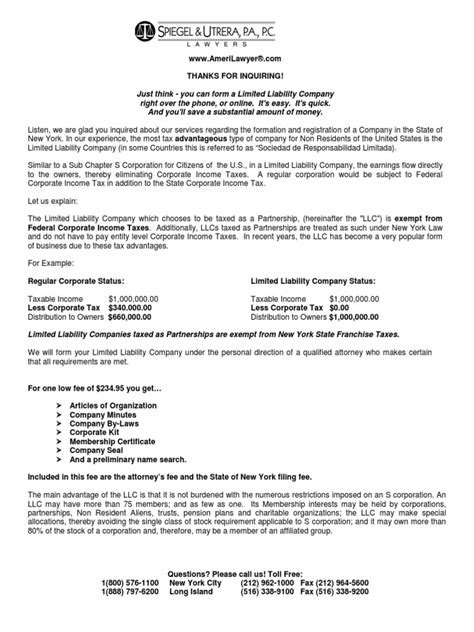 Llc Formation Forming A Llc Business Limited Liability Company S Corporation