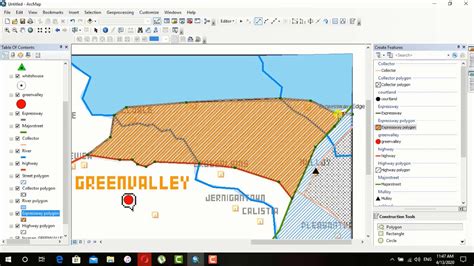 Referencing Digitization And Editing The Features In Raster Image By Using ARC GIS Part 3