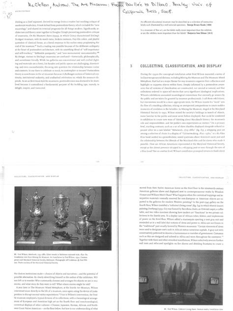 Collecting Classification And Display Pdf