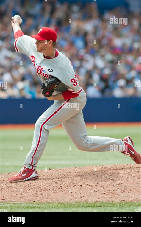 July 2 2011 Toronto Ontario Canada Philadelphia Phillies Pitcher