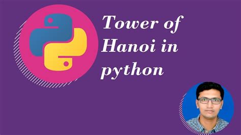 Tower Of Hanoi In Python Hindi Youtube