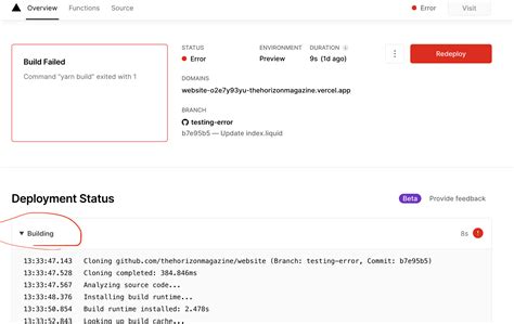 GitHub Thehorizonmagazine Website