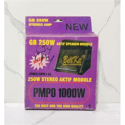 Jual Kit Power Speker Active Gb 250w Stereo Kota Medan Rictronik Tokopedia