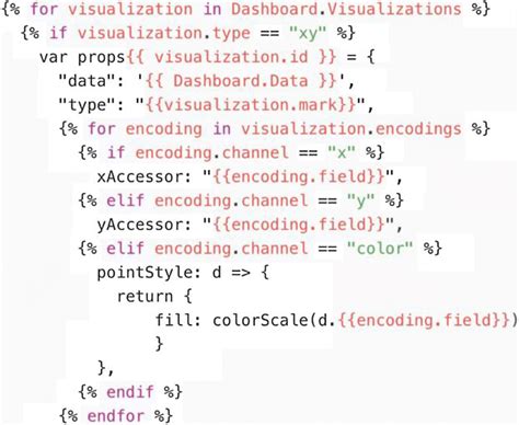 using the visualization framework semiotic to generate charts using