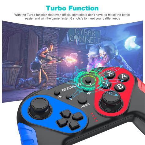 Funlab Switch Controller Replacement For Nintendo Switch Pro Controller Wireless Switch