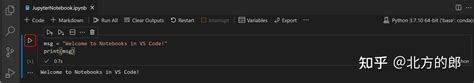 Vs Code 中的 Jupyter Notebook 知乎