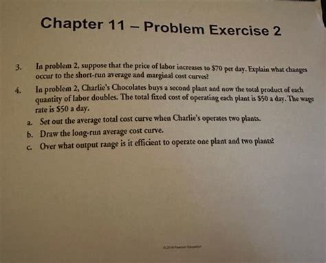 Chapter Problem Exercise In Problem Chegg