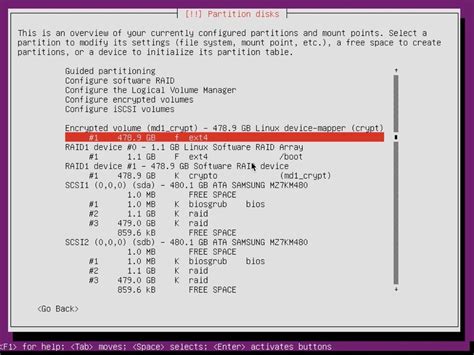 Install Ubuntu Server 18 04 4 On Encrypted Disks With Raid 1 Grub And