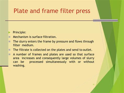 Filtration Theory Of Filtration Application Of Filtration